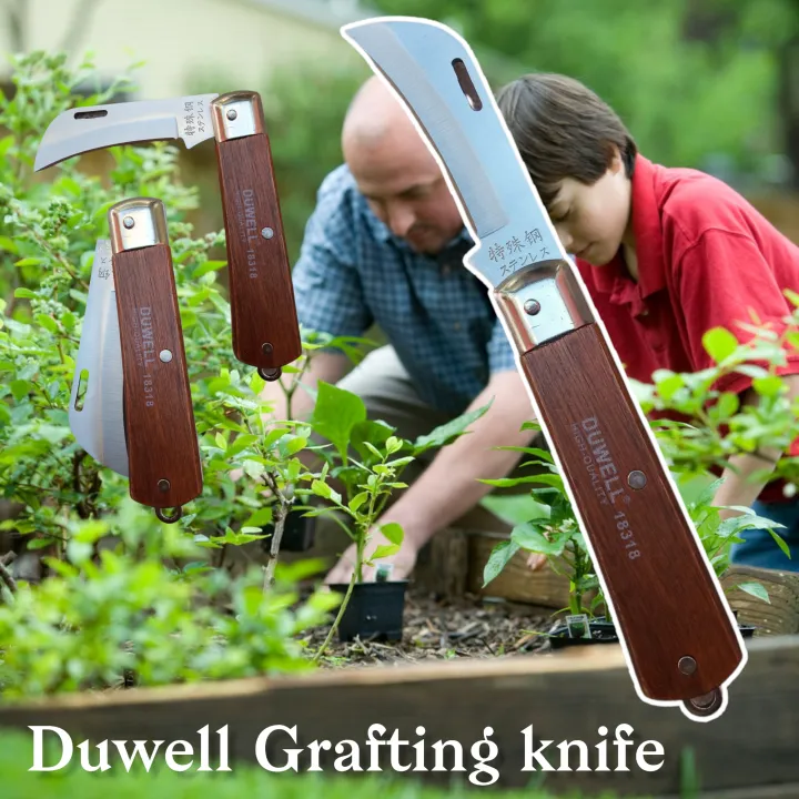 DUWELL 18318 BUDDING KNIFE GRAFTING AND UTILITY KNIFE HIGH QUALITY ...