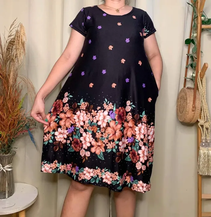 🌺 DUSTER WITH SLEEVES w/ 2side pocket 🌺 | Lazada PH