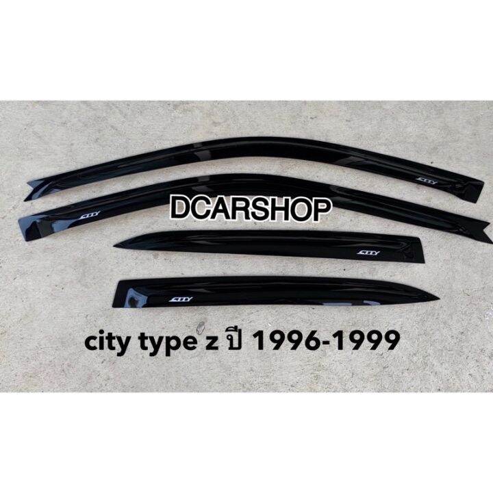 กันสาด/คิ้วกันสาด HONDA CITY 1996-1999 สีดำ🚛ส่งฟรี | Lazada.co.th