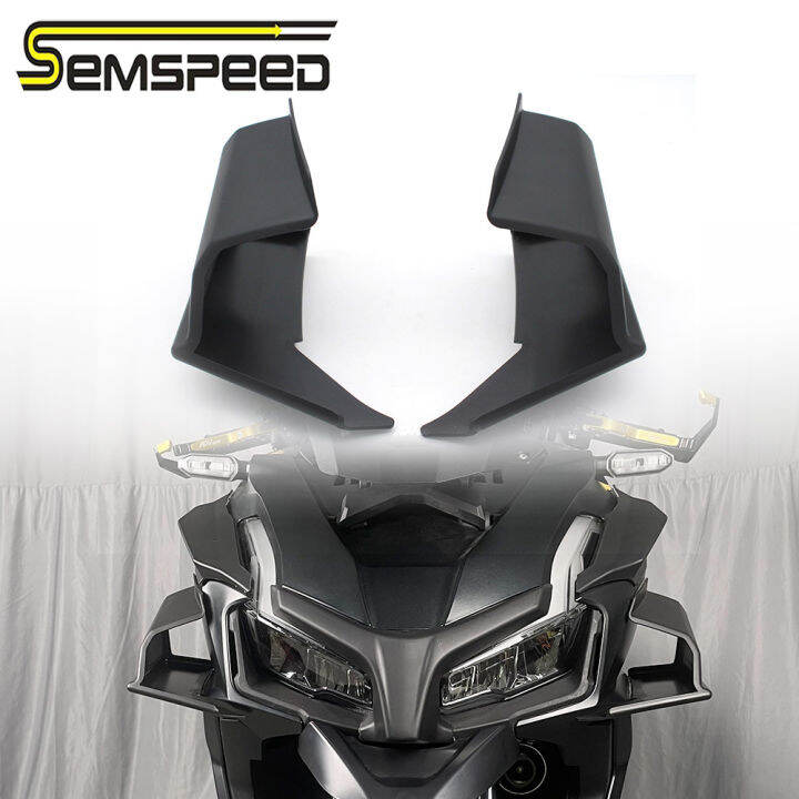 Motorcycle Winglet Carbon Fiber Abs Fairing Wing, High Temp ABS ...
