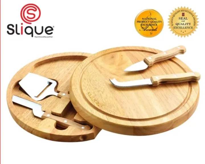 Slique 5-Piece Cheese Board Set | Lazada PH