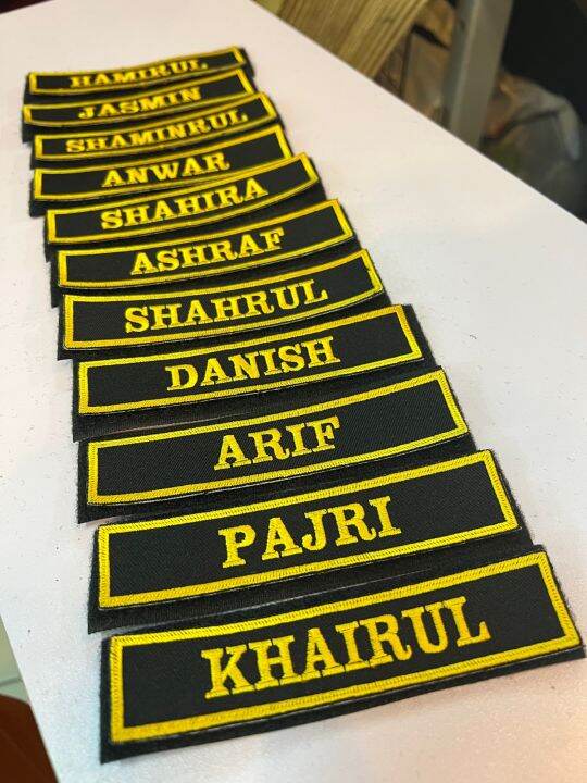 RELA Name Tag Velcro | Lazada