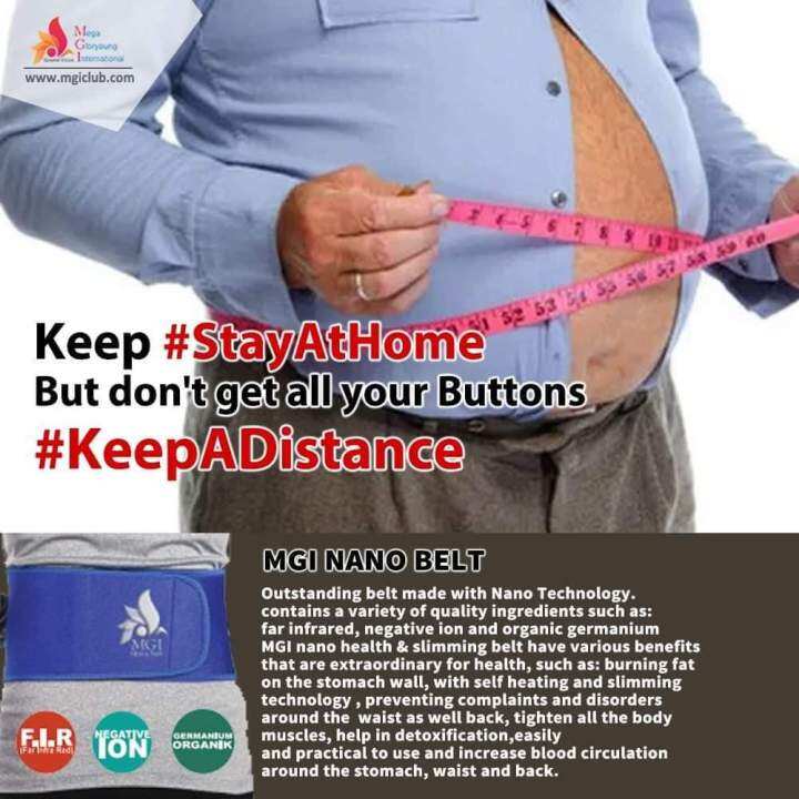 MGi Nano Slimming Belt with free gcash 100 | Lazada PH