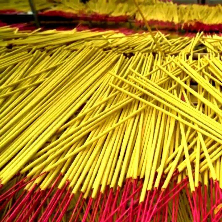 HF Wealth Chinese Insenso/Joss Sticks/Sticks In Yellow and Red Incense ...
