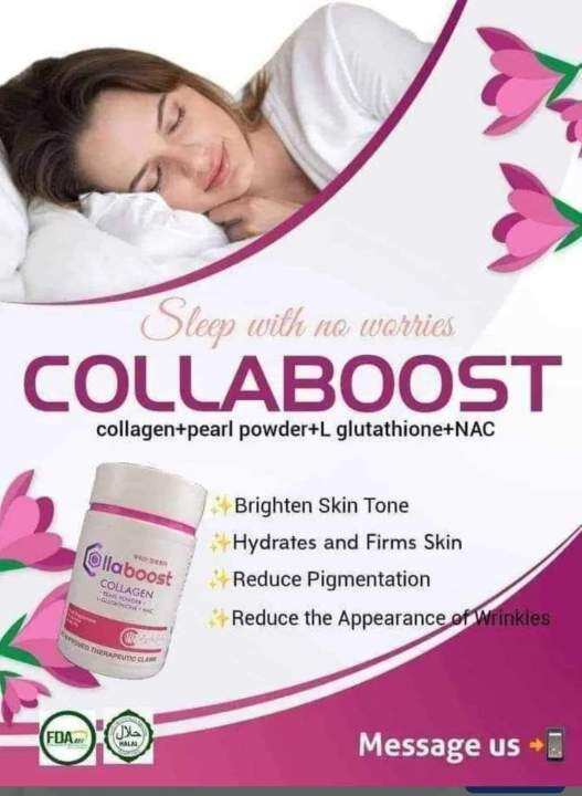 Lhanz Beauty & Wellness Products COLLABOOST COLLAGEN +Pearl Powder+L ...