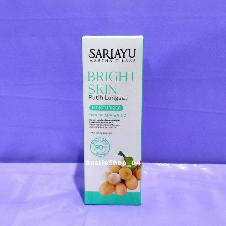 Sariayu Bright Skin Putih Langsat Moisturizer 35g | Lazada Indonesia