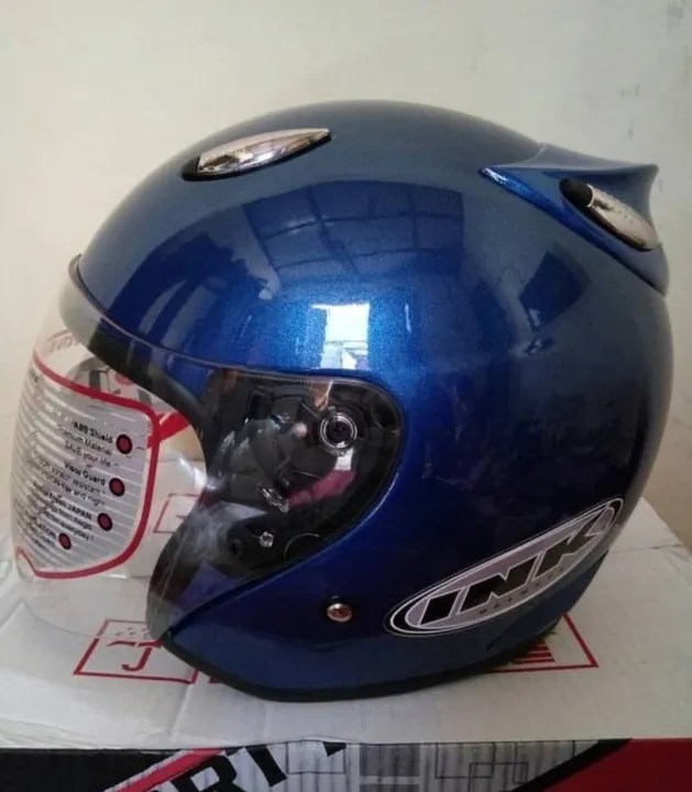 HELM SNI CENTRO BIRU TUA FREE PACKING KARDUS | Lazada Indonesia