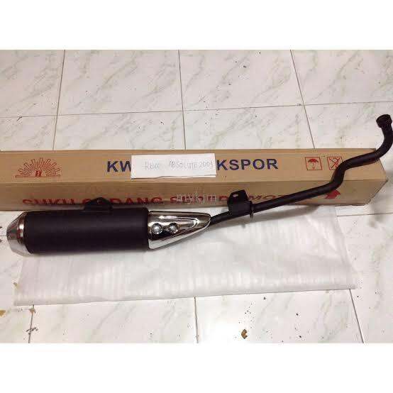 Knalpot Standar Honda Revo Absolute CKD Kualitas Original,Anti Karat ...
