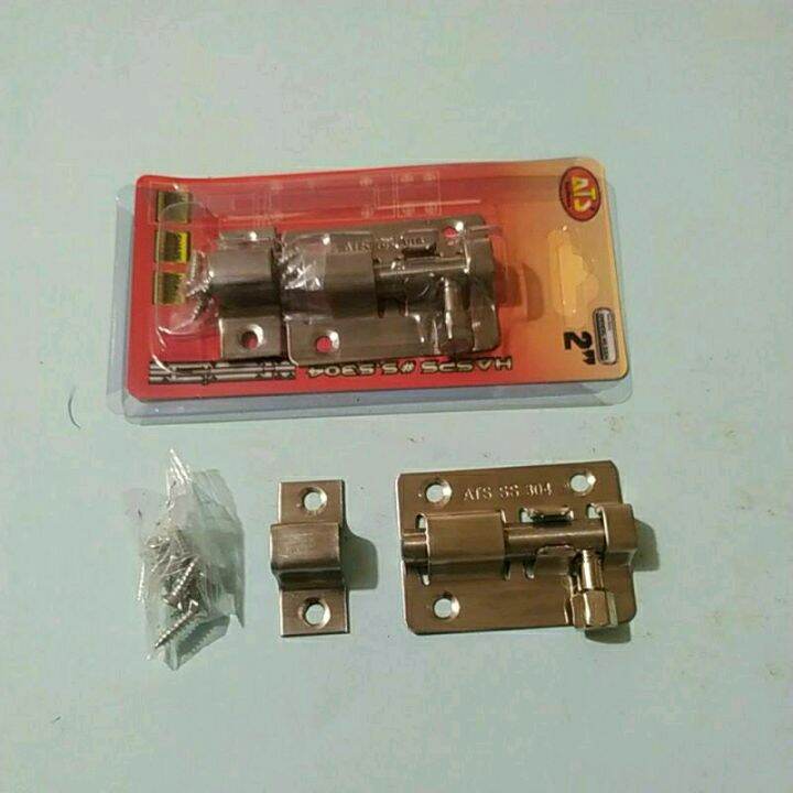 Grendel pintu jendela gerendel slot selot ss 304 2 inci + skrup. harga ...