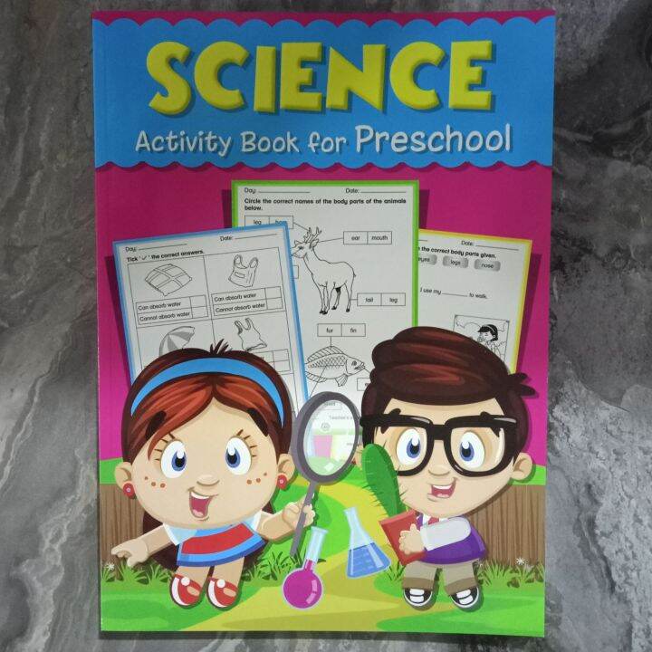 SCIENCE ACTIVITY BOOK FOR PRESCHOOL | Lazada