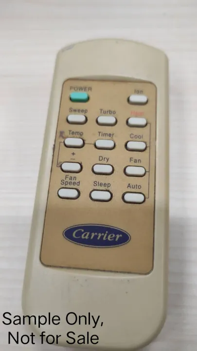 Replacement Remote for Carrier Aircon | Lazada PH