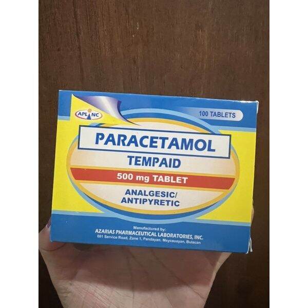 TEMPAID FOR FEVER 500mg tablet | Lazada PH