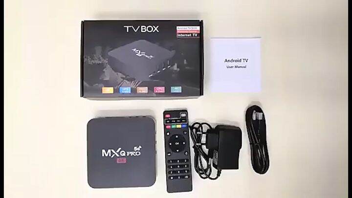 Original MXQ Pro TV Box 4k 5g 4gb 64gb android smart digibox tv box for ...