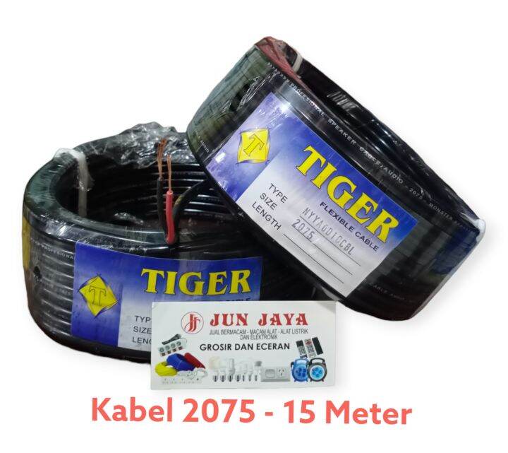 Kabel Listrik/ Audio Serabut Tebal 2x075 Panjang 15 Meter | Lazada ...