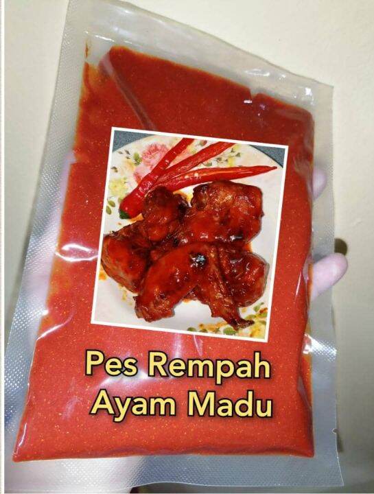 Pes Rempah Ayam Bakar Madu 250g / Rempah Ayam Serbaguna / Rempah ...