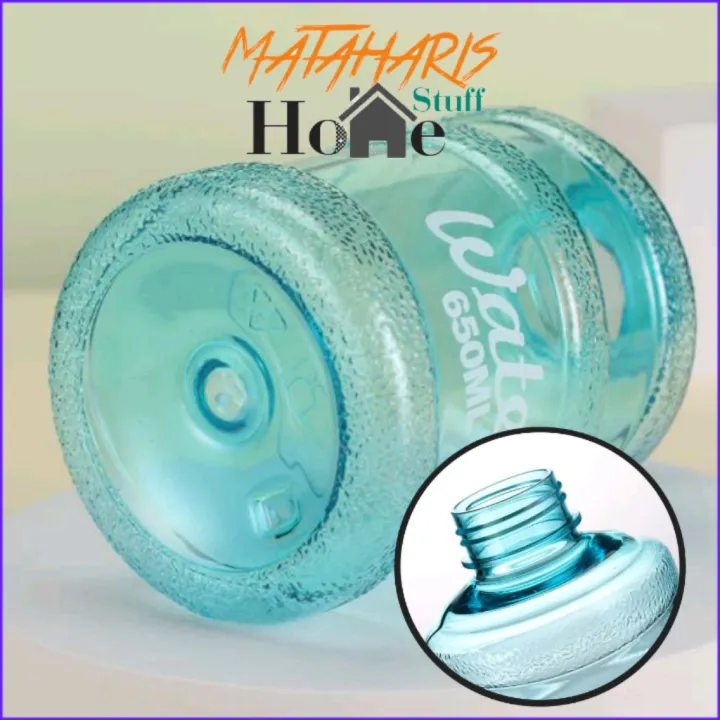 botol minum unik model galon 650ml | Lazada Indonesia