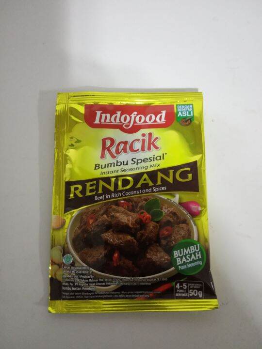 bumbu racik rendang indofood 50 gr | Lazada Indonesia
