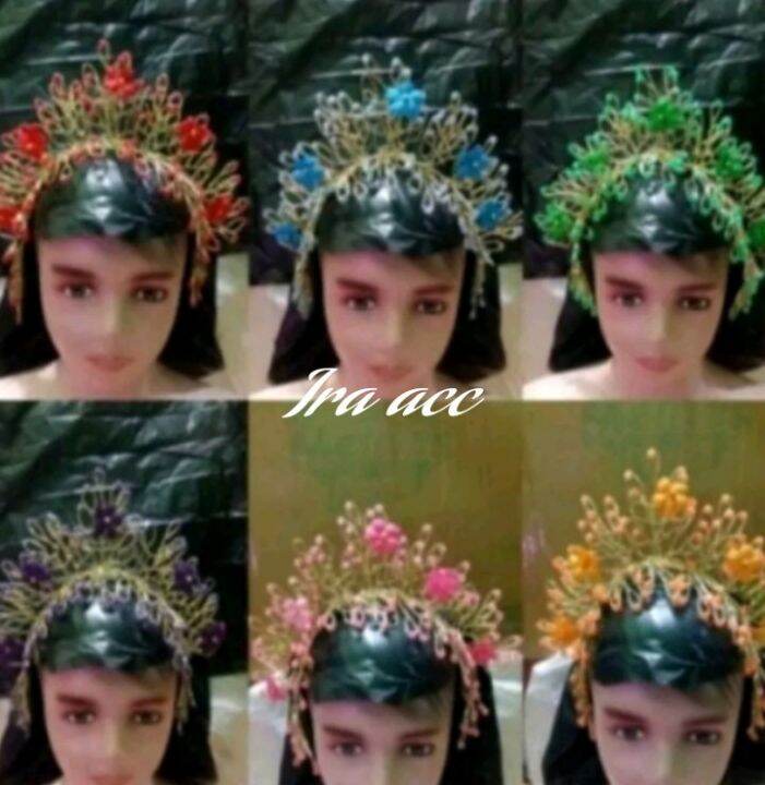 Bando Krun / Mahkota Mutiara / Bando Nari Tradisional | Lazada Indonesia