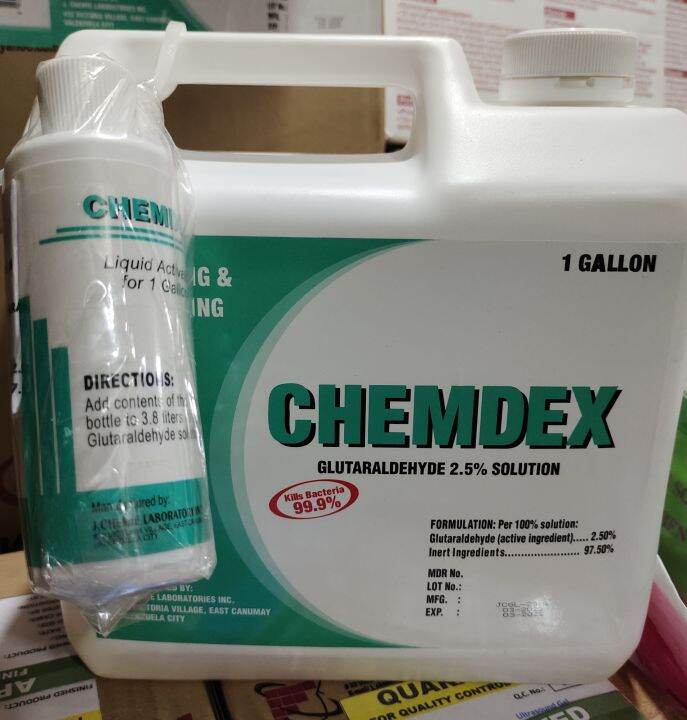 CHEMDEX 1 GALLON WITH LIQUID ACTIVATOR | Lazada PH