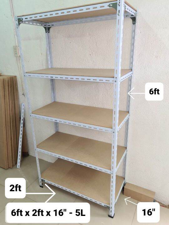 White Racks - 6ft x 2ft x 16" - 5L | Lazada PH
