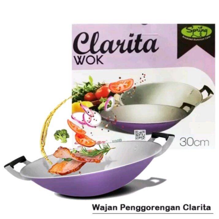 Wajan Clarita Kuali Penggorengan Maspion Wajan Warna Cantik Anti ...