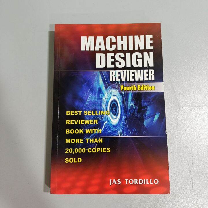 Machine Design Reviewer Fourth Edition By Jas Tordillo | Lazada PH