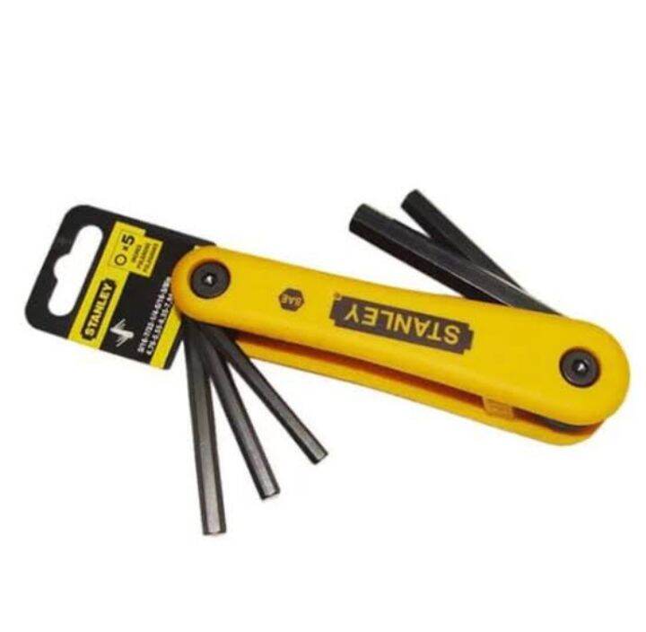 Kunci L set 5pc stanley ( 69-260 ) Folding Imperial Hex Key Set Stanley ...