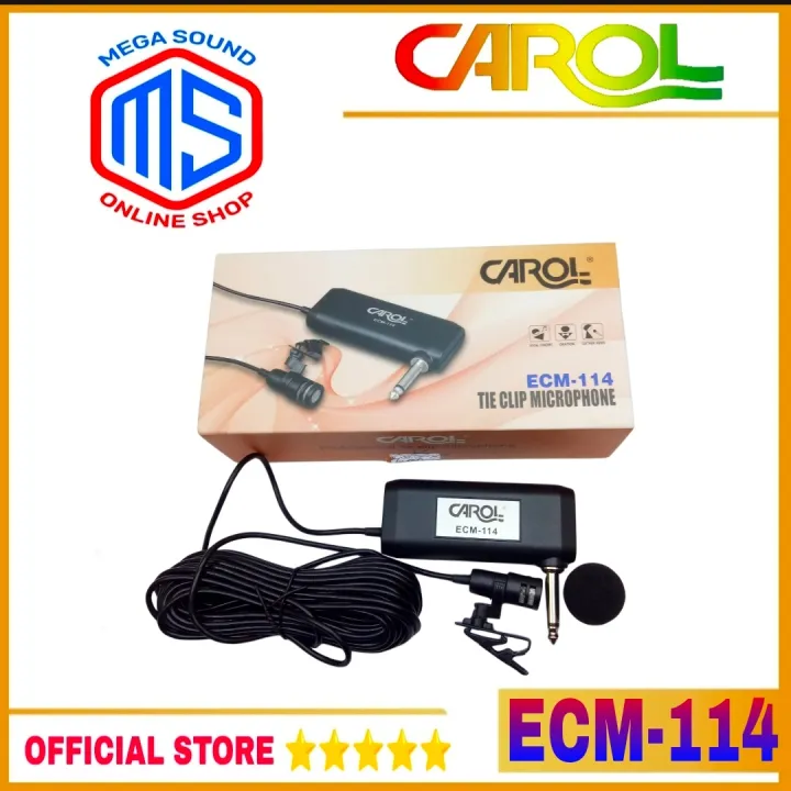 Mic Jepit Carol ECM-114 | Lazada Indonesia