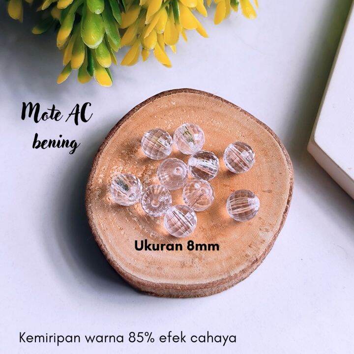 Mote manik ac bening ukuran 8mm | Lazada Indonesia