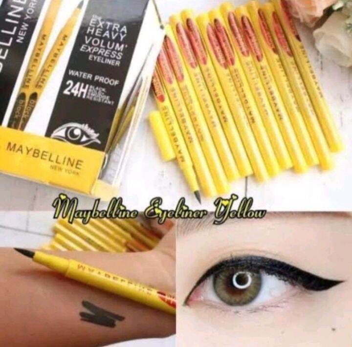 MAYBELLINE EXTRA HEAVY VOLUME EXPRESS DAZZLING EYELINER WATERPROOF ...