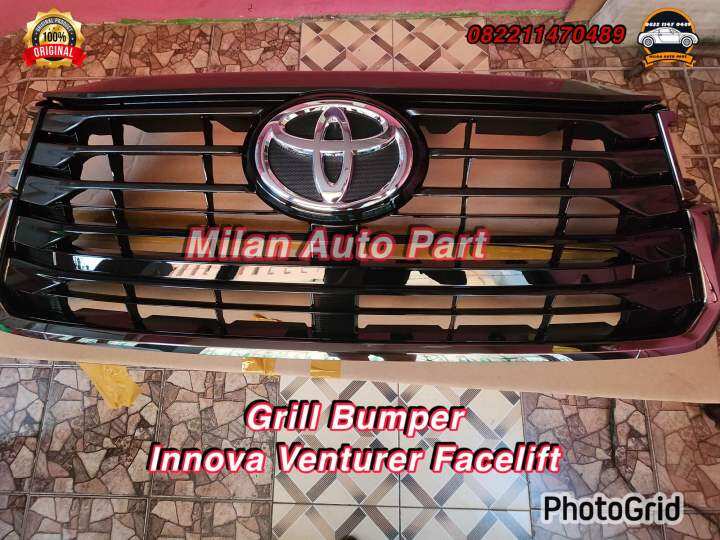 Grille Grill bumper depan Innova Venturer Facelift 2021 2022 up ...
