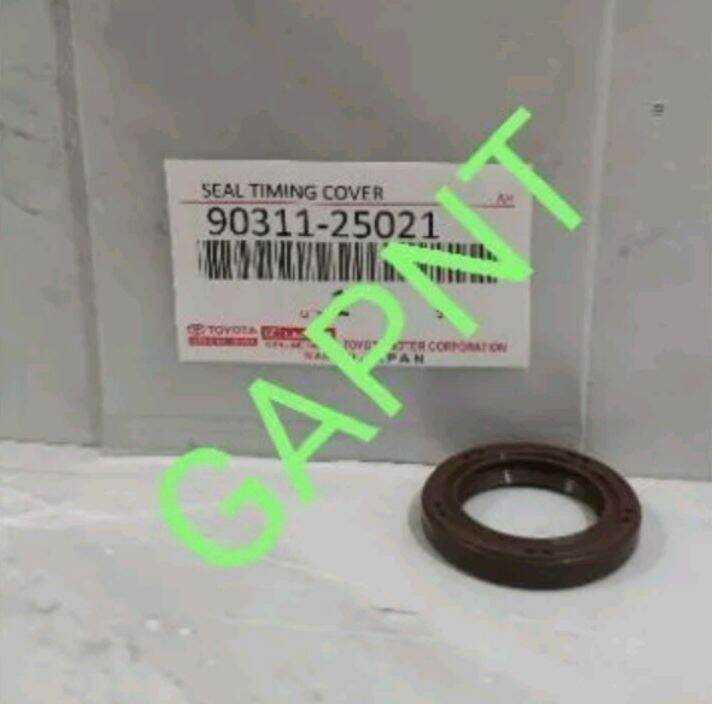 OIL SEAL TIMING COVER SIL PULY KER AS TOYOTA YARIS VIOS 90311-25021 ...