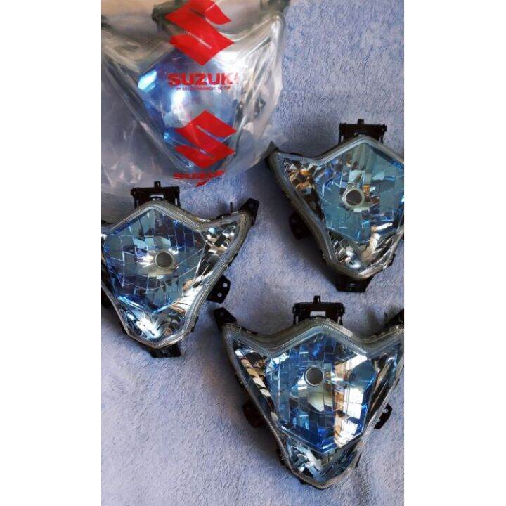 Suzuki Raider 150 Sgp Bluish Headlight Lens Orig. Stanley | Lazada PH