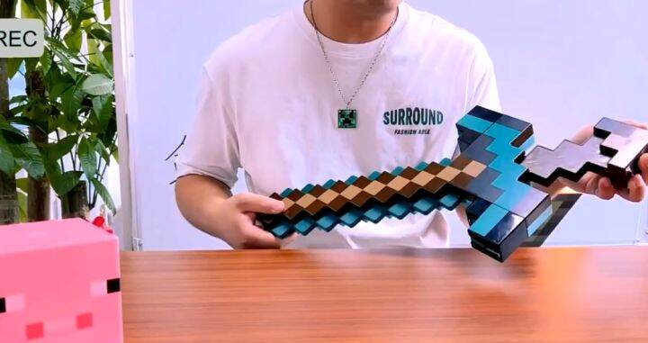 minecraft ไฟฉาย light mc pixel เกม Minecraft อุปกรณ์ต่อพ่วงแขวนผนัง ...