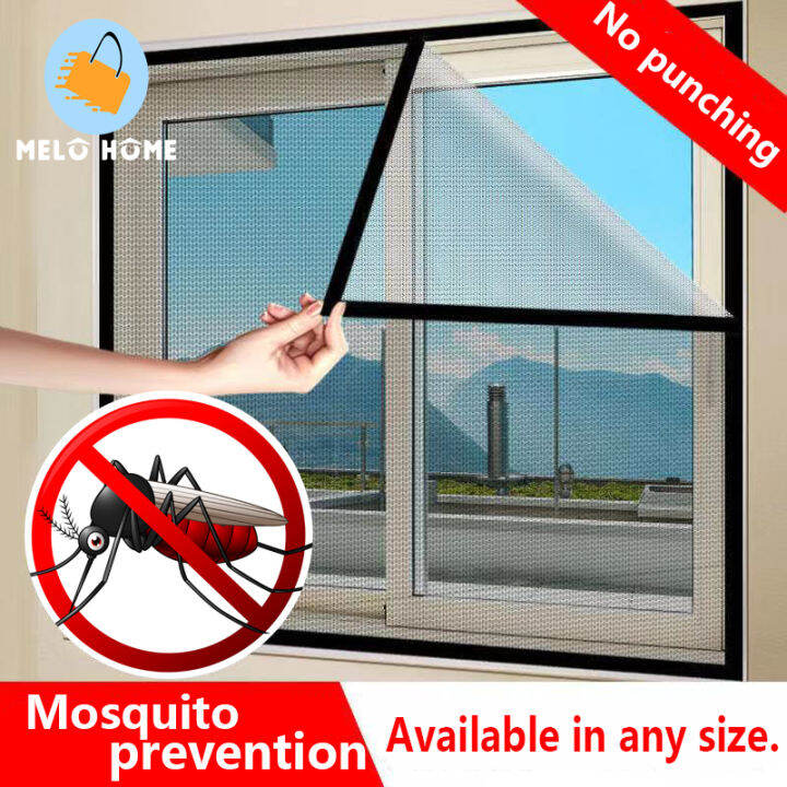 Window Anti Mosquito Fly Bug Door Window Screen Net Mesh Mosquito ...