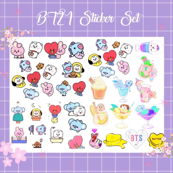 BT21 Sticker Pack Die-cut | Lazada PH