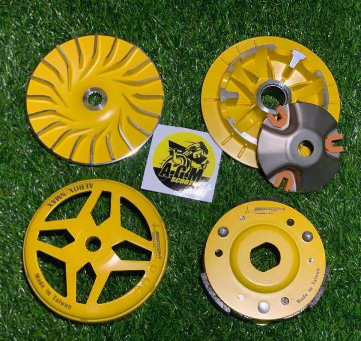 Quality Taiwan Made AGM CVT Set For NMAX V1 & Aerox | Lazada PH