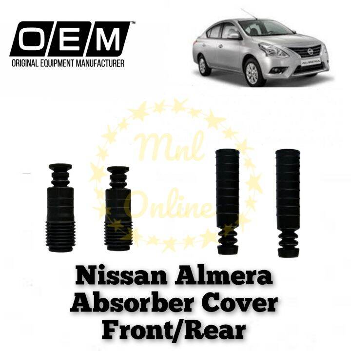 54050/55240-1HJ0A NISSAN ALMERA N17 FRONT ABSORBER COVER OEM (1PAIRS ...