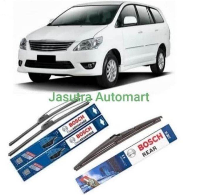 Wiper depan Bosch mobil toyota inova Model Frameless/pisang Sepasang ...