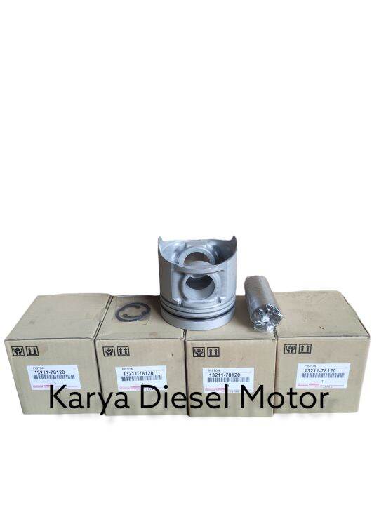 Piston Assy atau Seher Seker Toyota Dyna 125HT 125LT Hino Dutro 125 Original Quality | Lazada ...