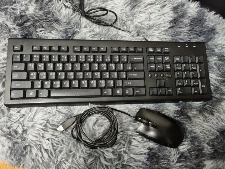 ชุดเมาส์คีบอร์ด Hp Mouse Keyborad มือสอง Used Th