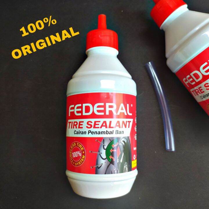 CAIRAN BAN TUBLESS ANTI BOCOR MOTOR MOBIL 350 ML FEDERAL | Lazada Indonesia