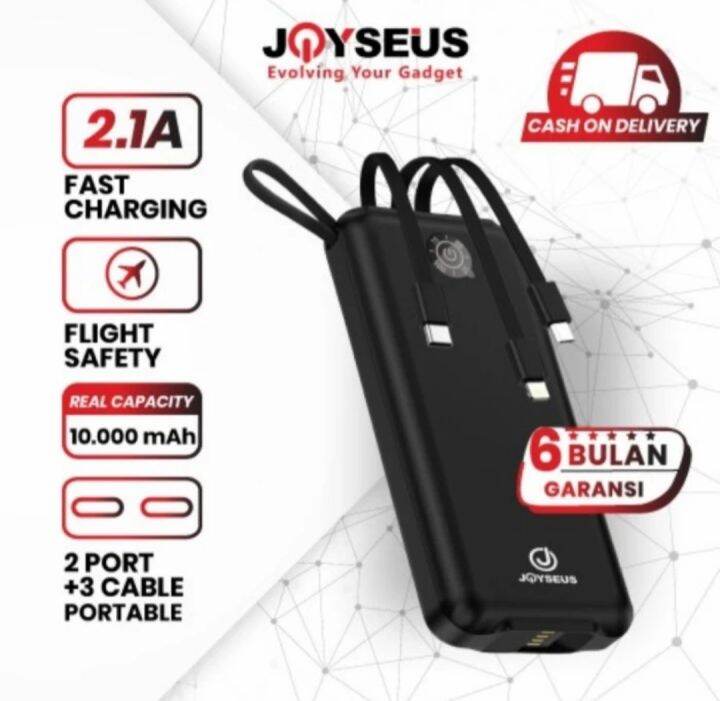 JOYSEUS POWERBANK JP64 10000mAh | Lazada Indonesia