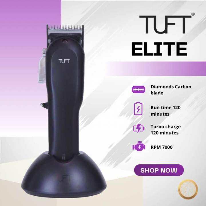 TUFT ELITE CORDLESS PROFESSIONAL HAIR CLIPPER (2 YEARS WARRANTY) | Lazada
