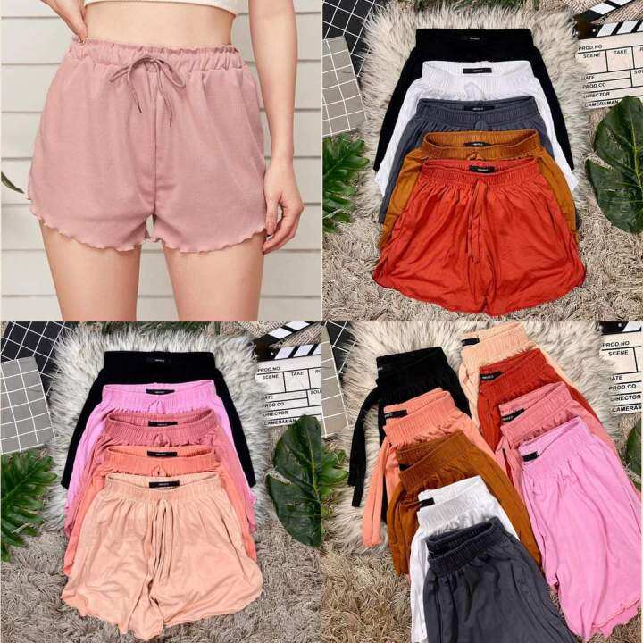 LETTUCE SHORT/COTTON SPANDEX/TIKTOK SHORTS | Lazada PH