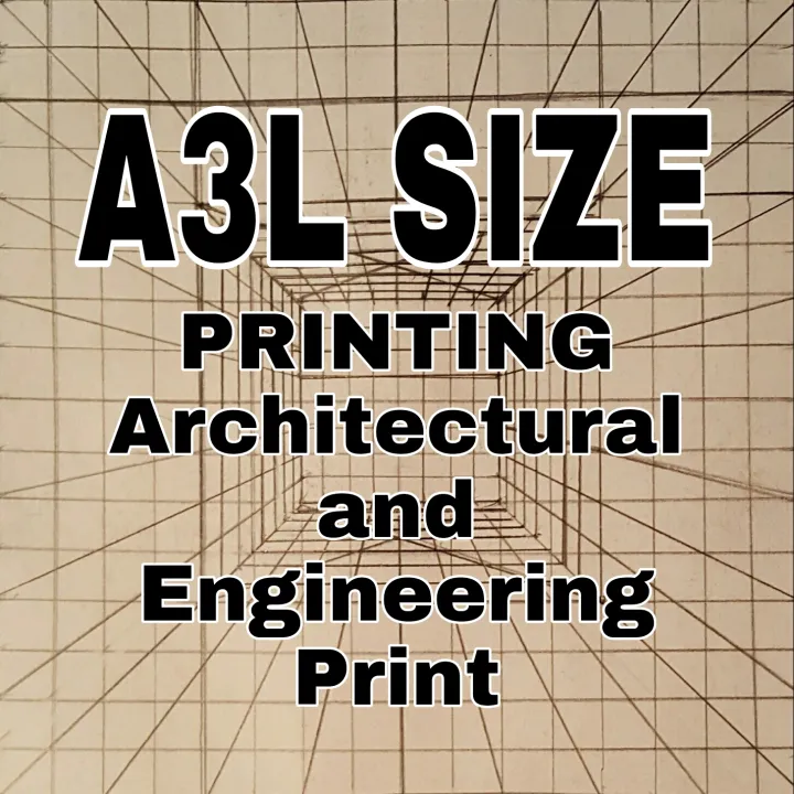 A3 Size Printing Architectural and Engineering Print | Lazada PH