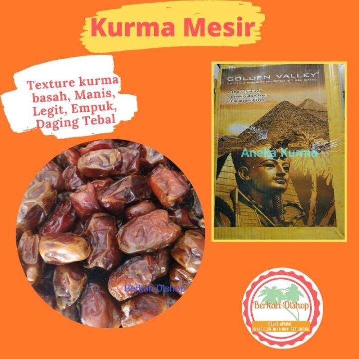 kurma Mesir golden valley barari 10kg | Lazada Indonesia