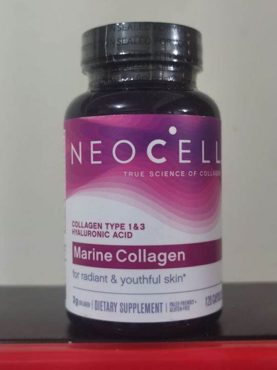 NeoCell Marine collagen capsule type 1 3 hyaluronic acid beauty anti ...
