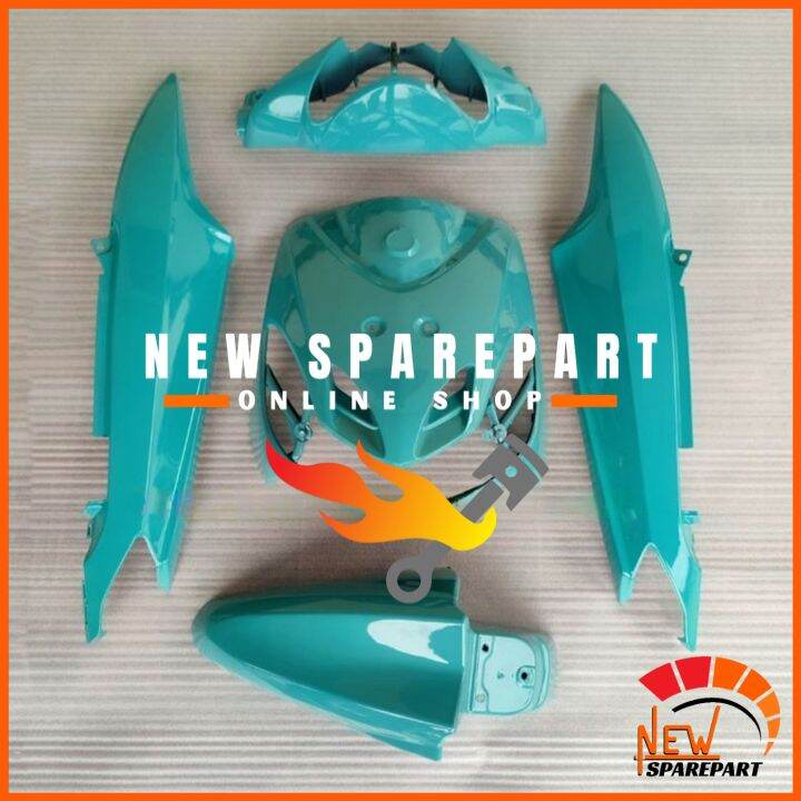 Full Body Alus Yamaha Mio New Smile Custom Variasi Warna Hijau Tosca ...