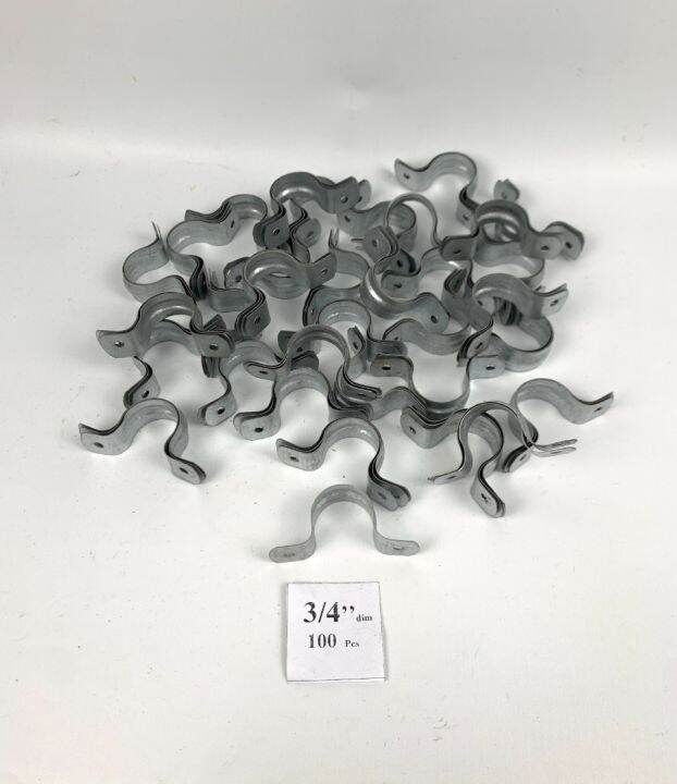 KLEM BESI PLAT PIPA UKURAN 3/4 INCH HARGA MURAH BARANG BERKUALITAS ISI ...